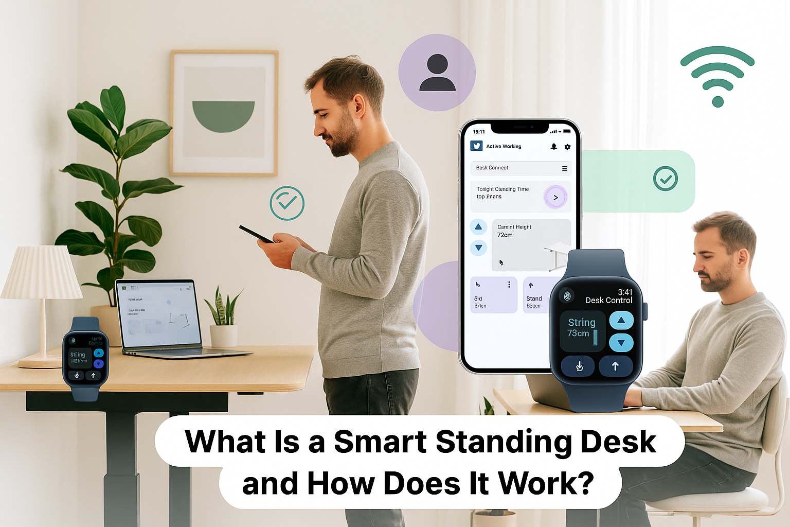 What Is a Smart Standing Desk and How Does It Work? – iLohas @ home